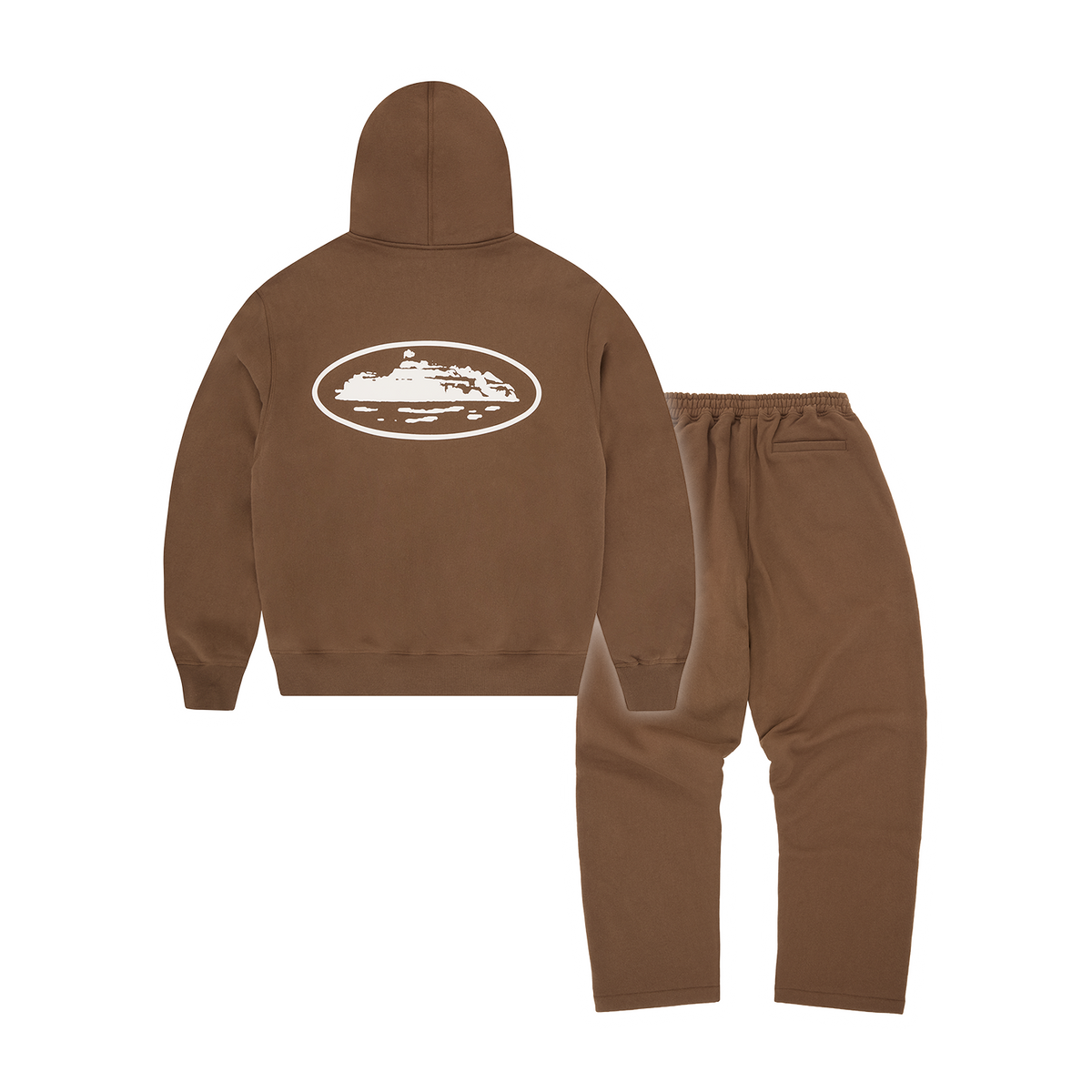 ISLAND PUFF PRINT TRACKSUIT [BROWN] – CRTZRTW